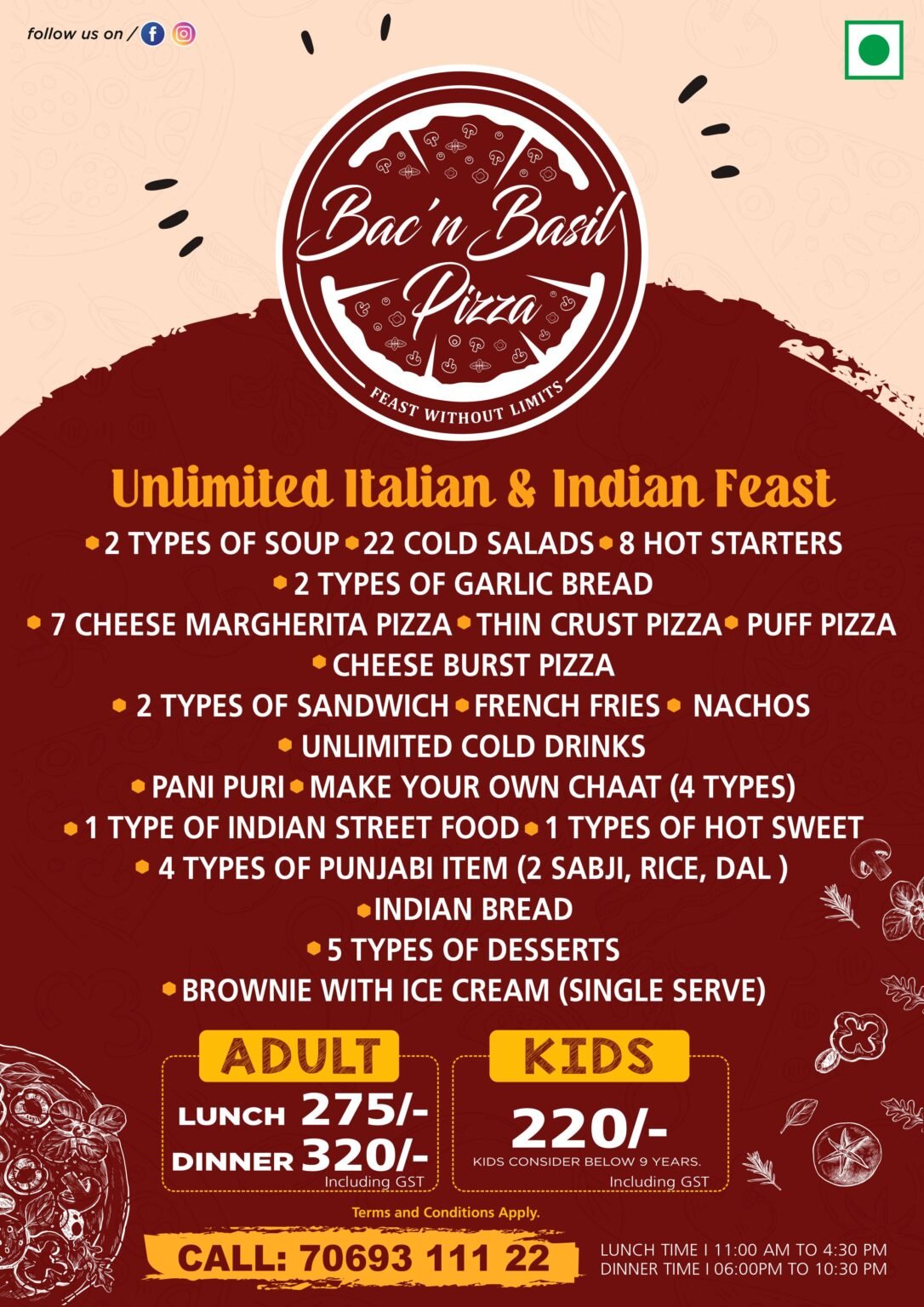 bacnbasilpizza.in