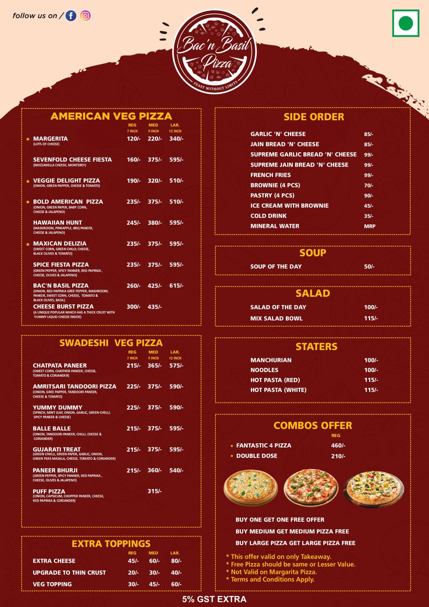bacnbasilpizza.in